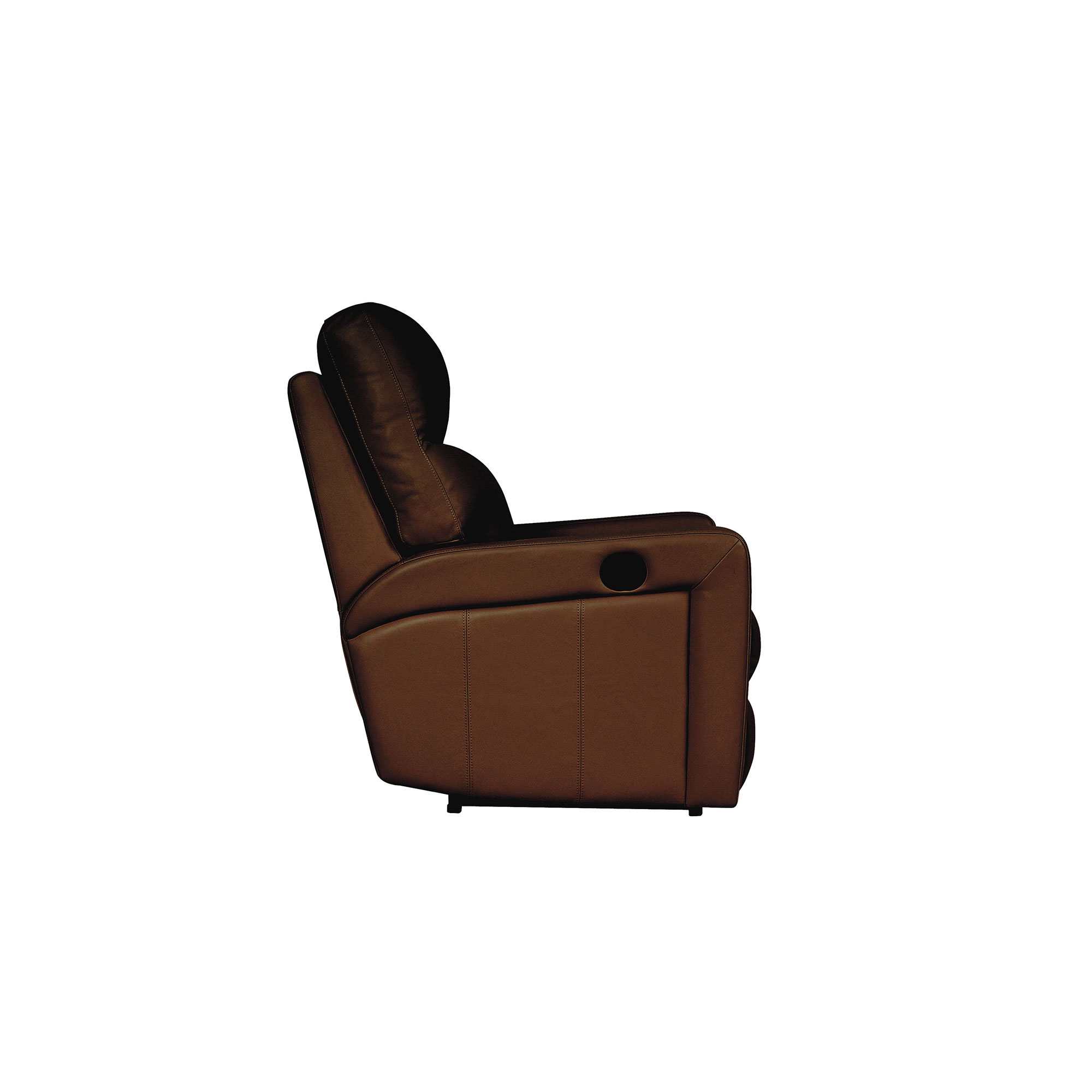 Sultan Recliner Side View - Moran Furniture